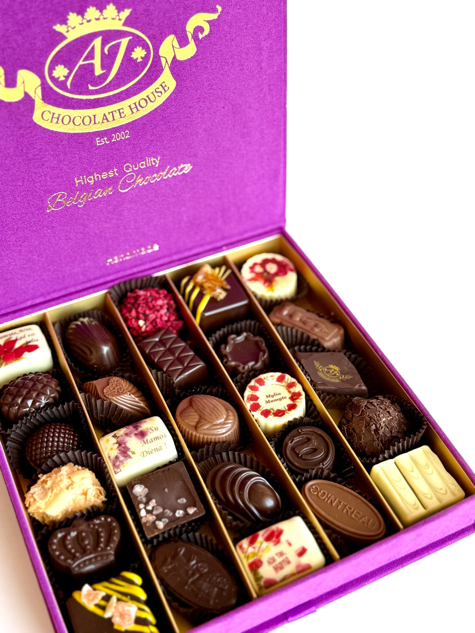 Saldainiai dėžutėje – AJ Šokoladas el. parduotuvė
